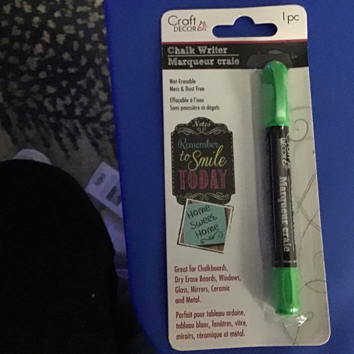 Craft Decor Chalk Writer Wet Erasable Mess & Dust Free (Green ...
