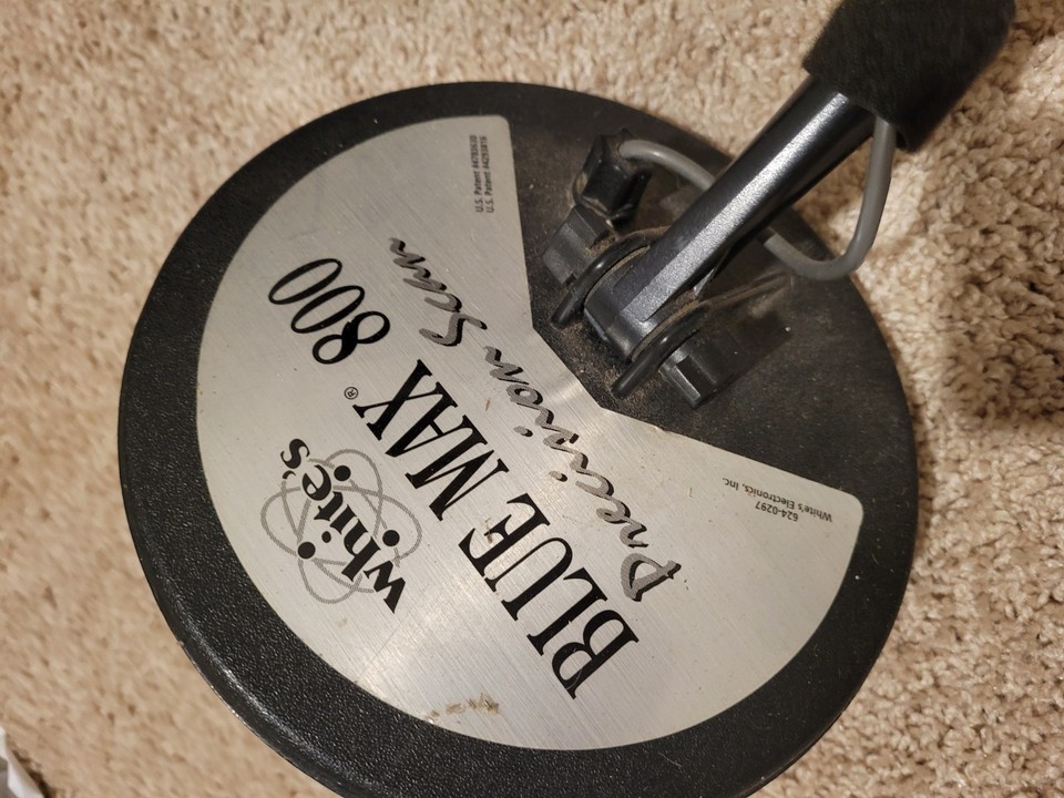 White's Classic ID SL Blue Max 800 Precision Scan metal detector ...