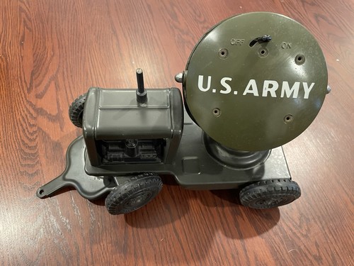 Vintage~LUMAR MARX~Pressed Steel~U.S. Army Spotlight~WORKS~GREAT ...