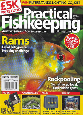Practical Fishkeeping Magazine Rams Rockpooling Fish Tanks Native ...