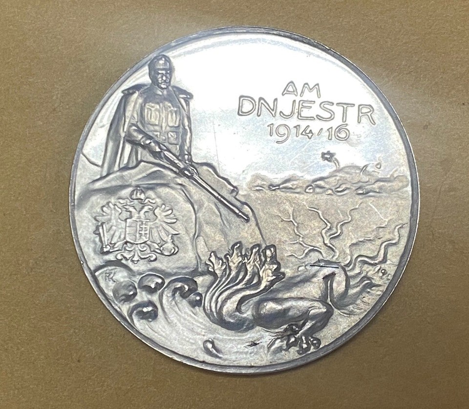 1916 GENERAL PFLANZER-BALTIN WW1 Silver PROOF Medal**** By Lauer | eBay