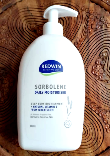 550 ml Redwin Sorbolene Daily Moisturiser Sensitive Skin Plant Based ...
