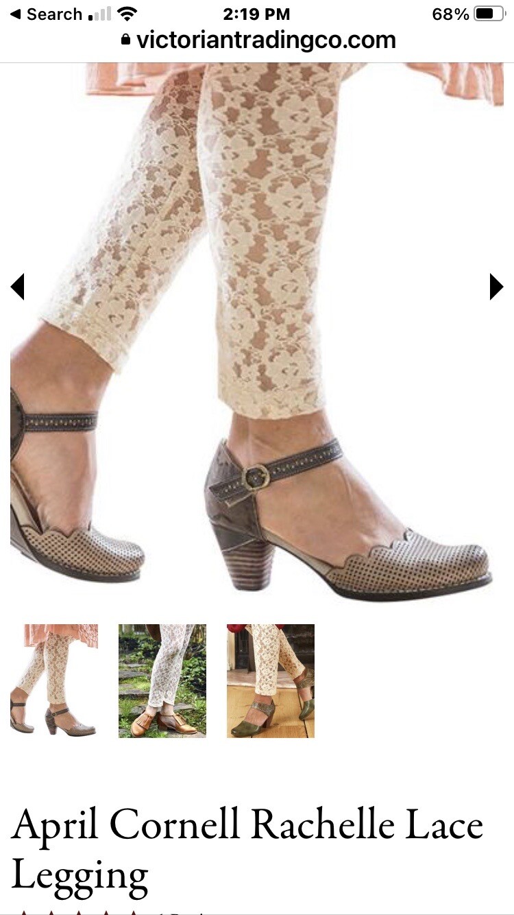 April Cornell New With Tags Rachelle Rose Floral Lace Leggings XS | eBay