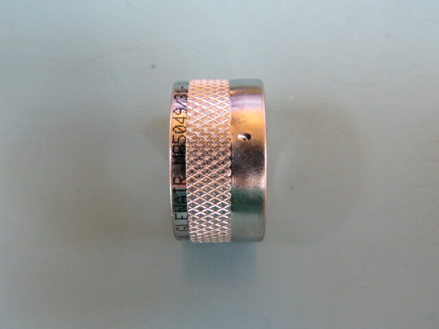 Glenair M85049/31-14N Qty of 6 per Lot Silver Connector Backshell, E ...
