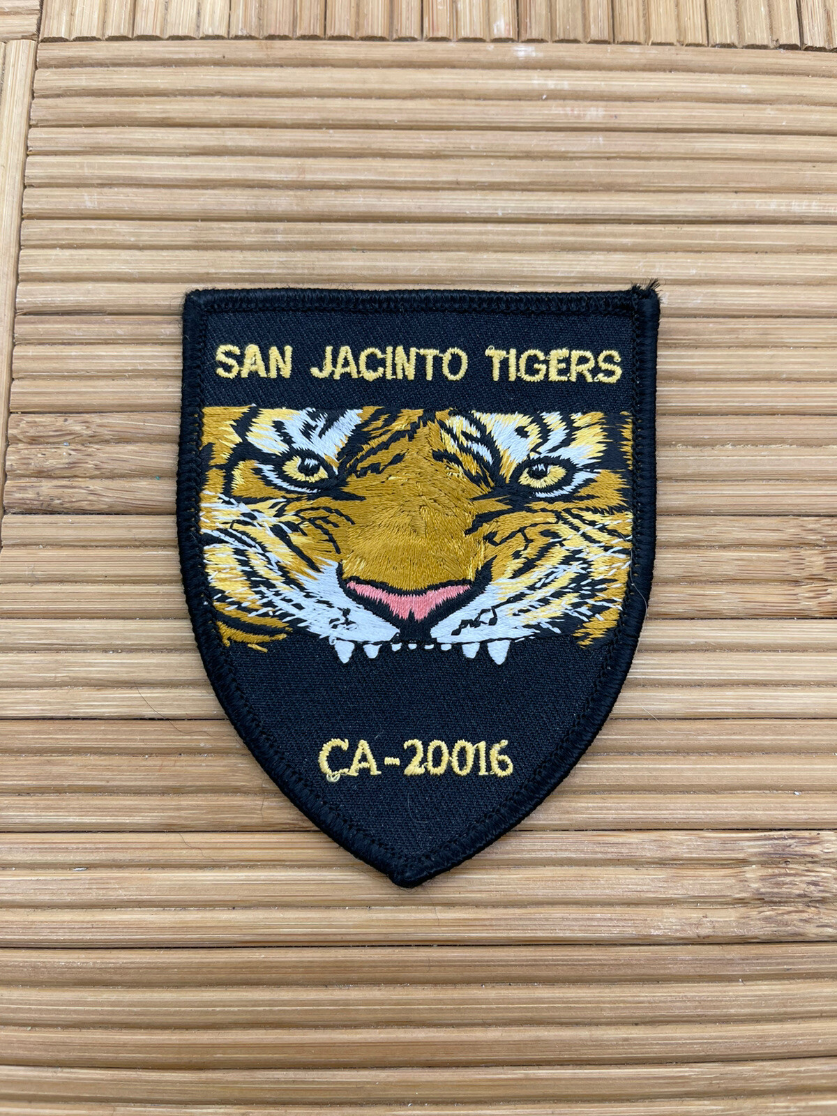 San Jacinto Tigers High School AFJROTC CA-20016 Shield Badge Patch Air ...