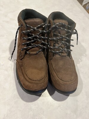 Merrell Womens Chukka MTI Boots Size 9.5 Brown Suede Leather Lace Up | eBay