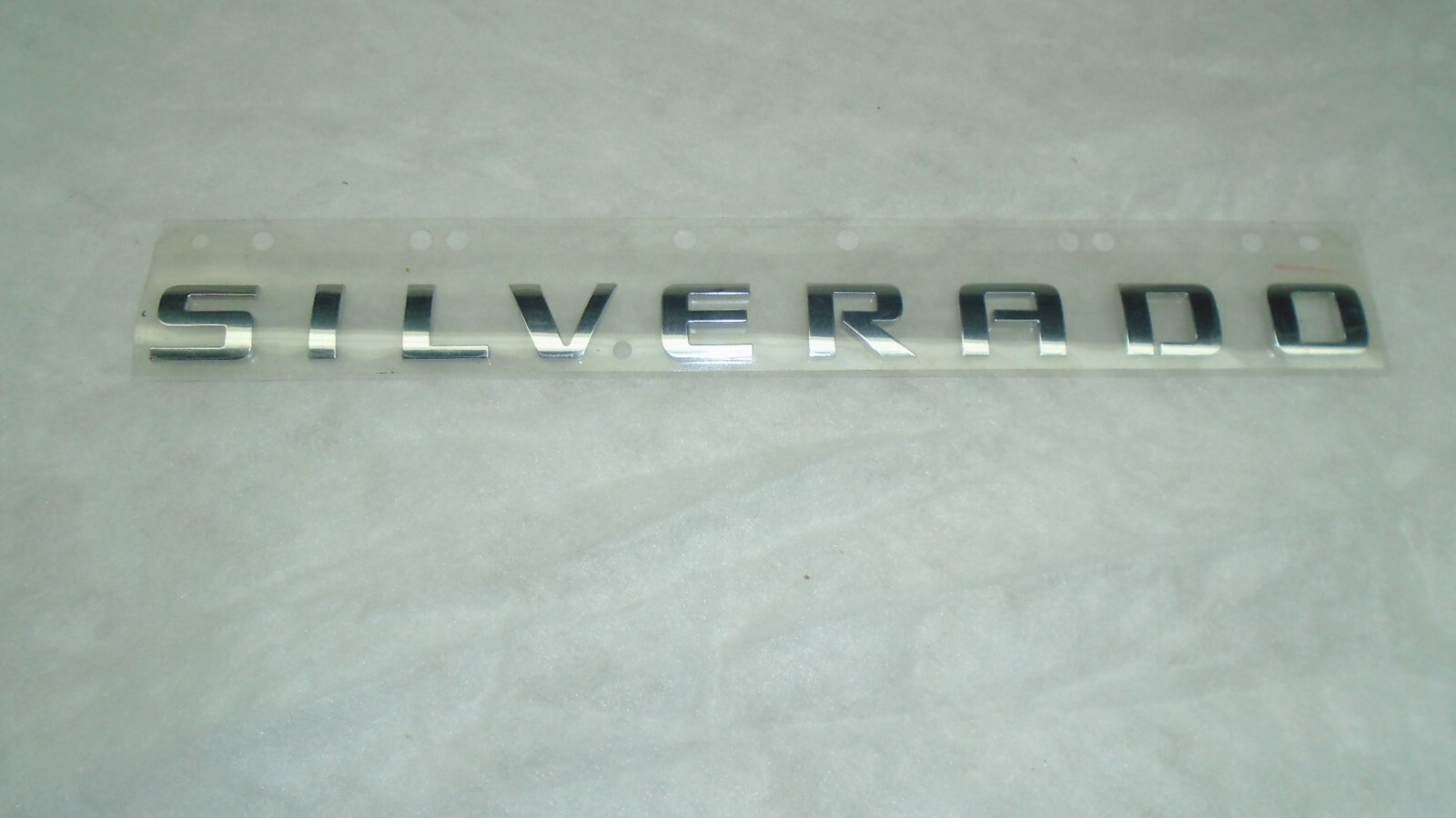 OEM Chrome Silverado 1500 Emblem Badge letter 3D Emblem 2500HD New 1 Pc ...