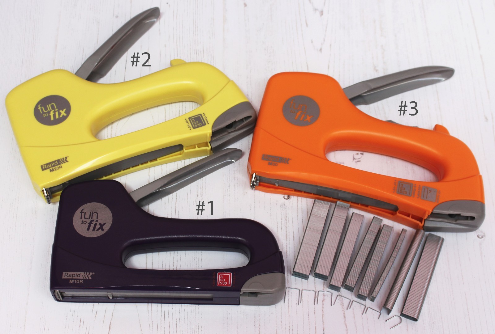 Rapid Hand Held Staple Gun Stapler M10R M20R M30R Tacker | eBay UK