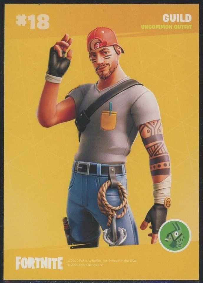2020 Panini Fortnite Series 2 Guild Uncommon Outfit #18 | eBay