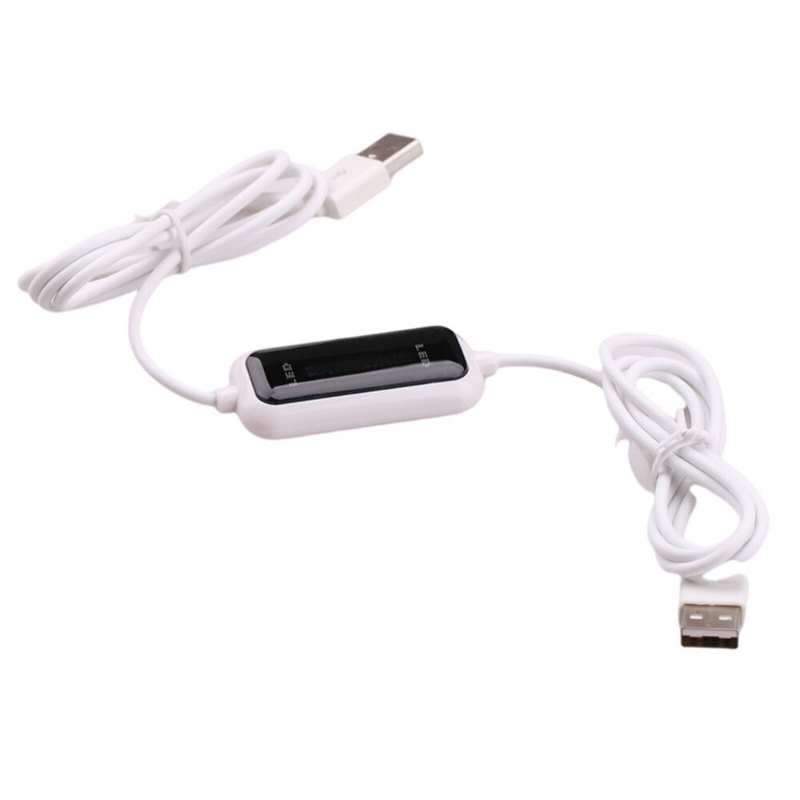 Direct PC To PC Two Computer File Transfer Sync Data Link USB Cable ...