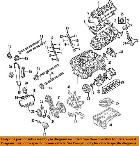 Infiniti NISSAN OEM 06-10 M45-Engine Valve Cover 13264EH20A | eBay