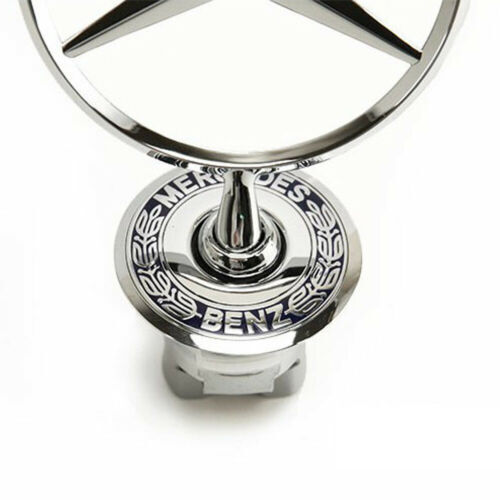 For Mercedes-Benz Emblem C E S CL SL Front Hood Star Ornament Mounted ...