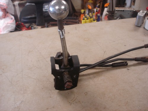 1958-1962 Corvette Ansen 4 Speed Saginaw Transmission Shifter & Linkage ...