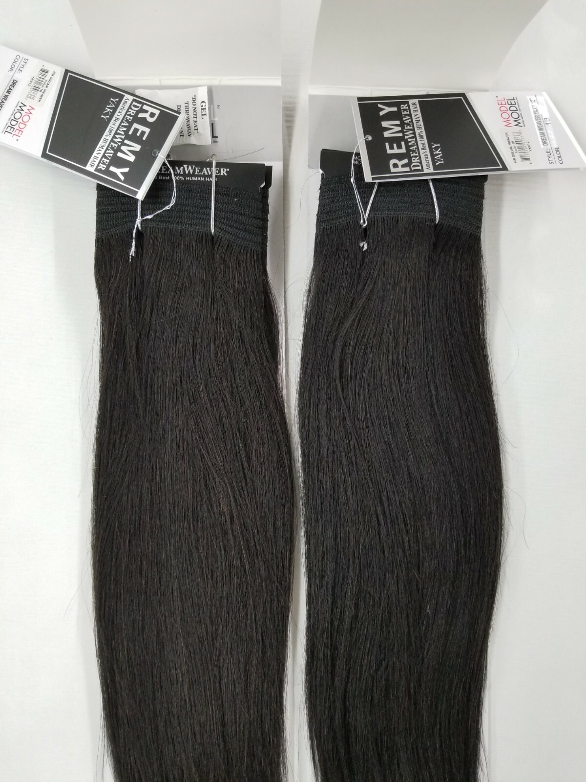 2 Packs ModelModel Remy Dreamweaver 100% Human Hair Extension 12"~Off ...