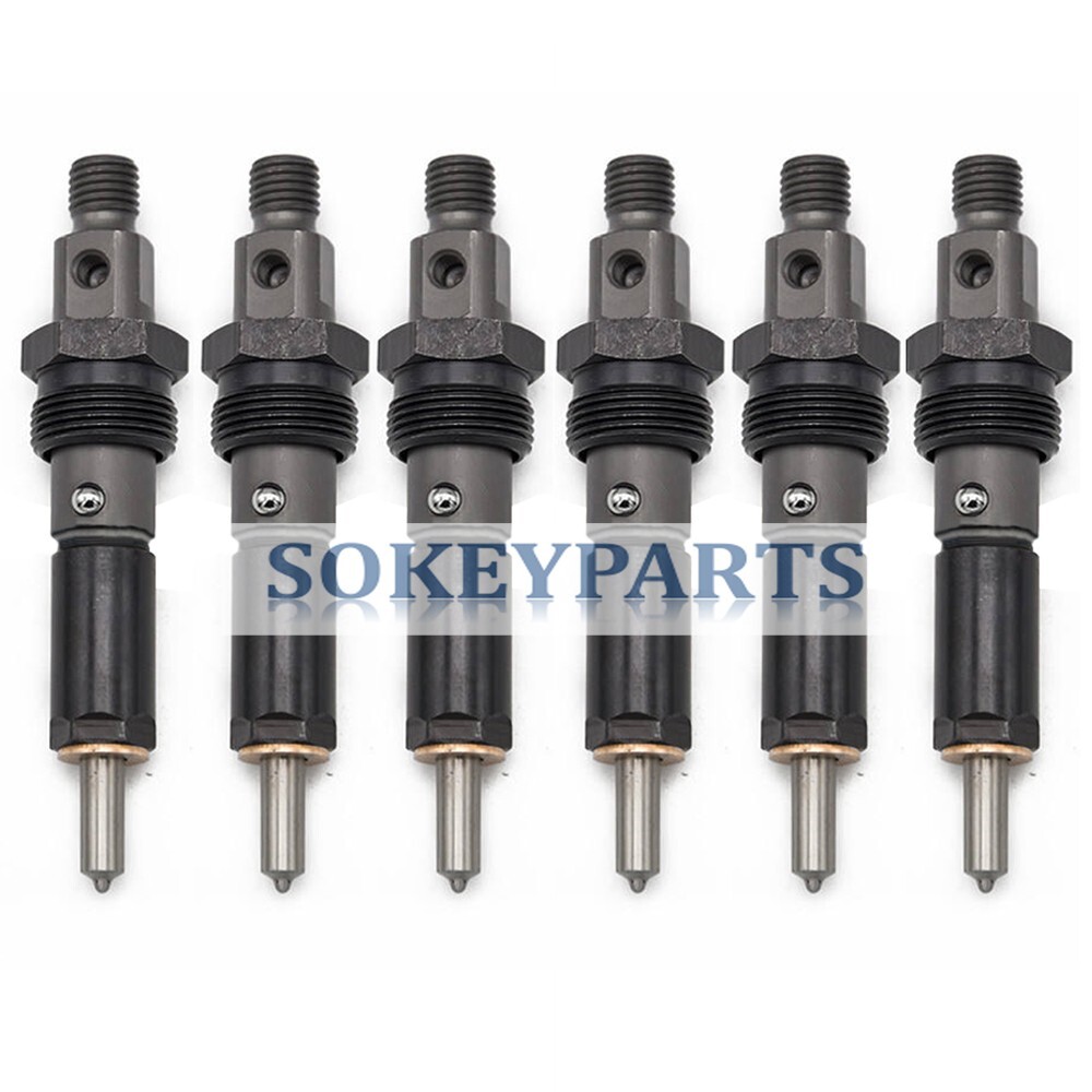 6 pcs New 216-9786 2169786 Fuel Injector Fit For Caterpillar 3056E ...