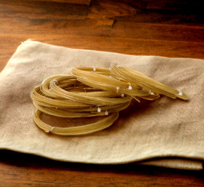 Handmade Natural color Sheep Gut String Tennis Racket 16 Gauge String 1 ...