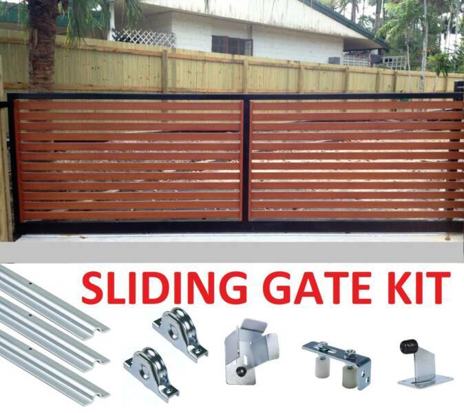 Sliding Wooden Gate Plans JUDE Wood And Steel Driveway Gate Solido