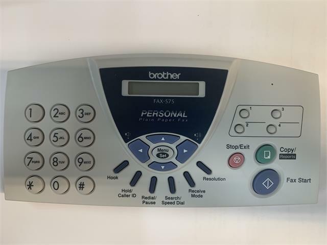 Brother Fax-575 Fax Machine Control Board Lg5660 B53k765-2 for sale ...