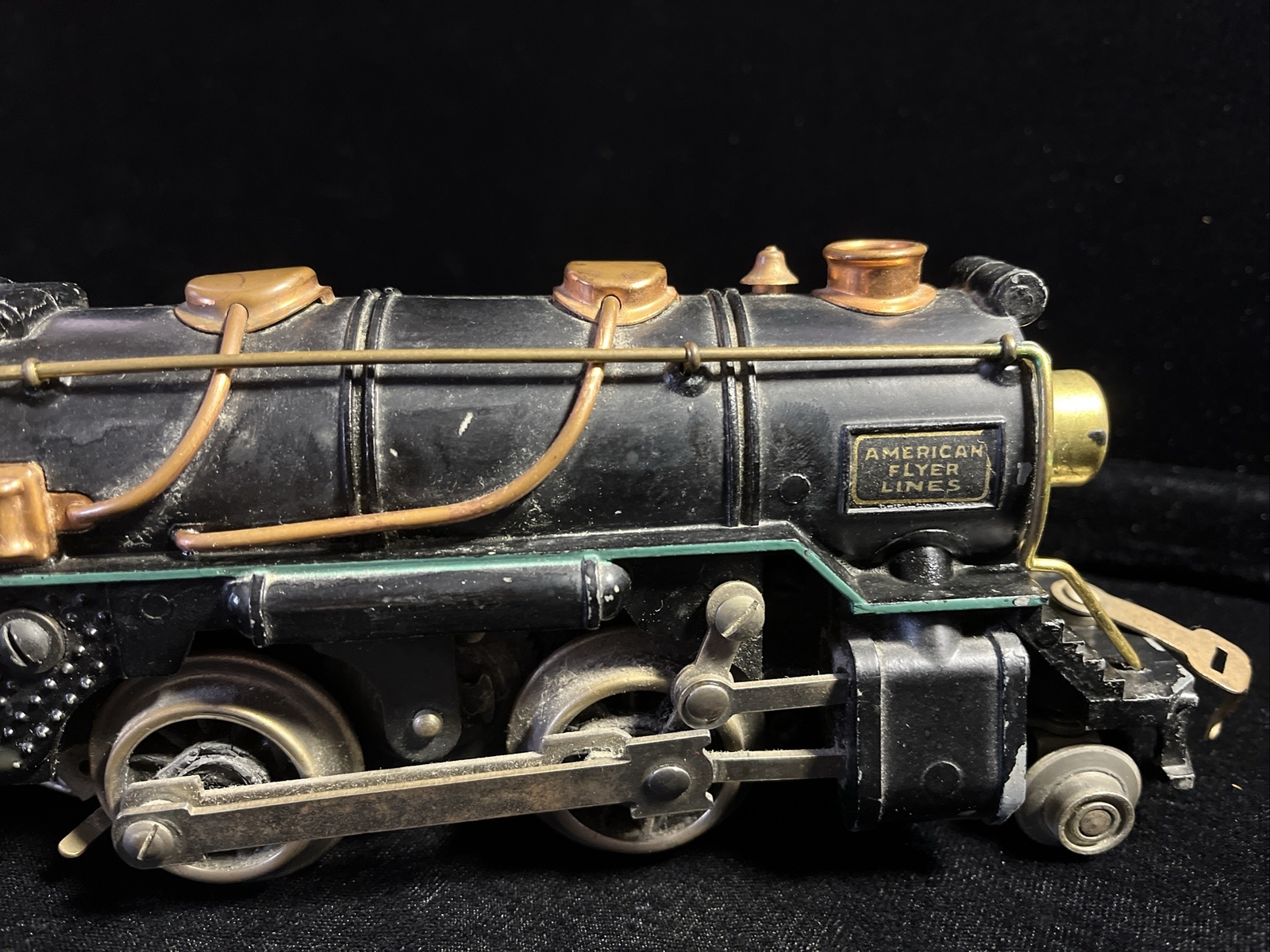 American Flyer Prewar 2-4-2 Steam Locomotive O Gauge W/ Lionel 262T ...