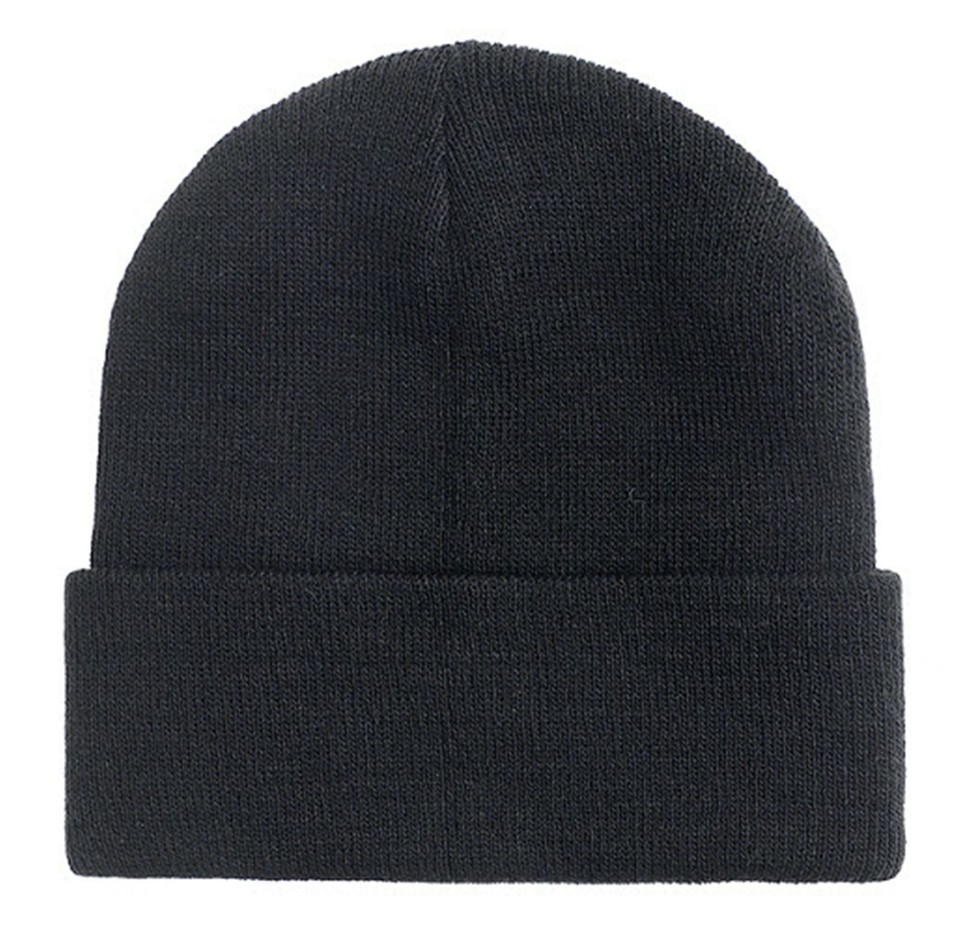Adidas Beanie AC Cuff Knit Hat Winter Black Head-wear Warm Casual GYM ...