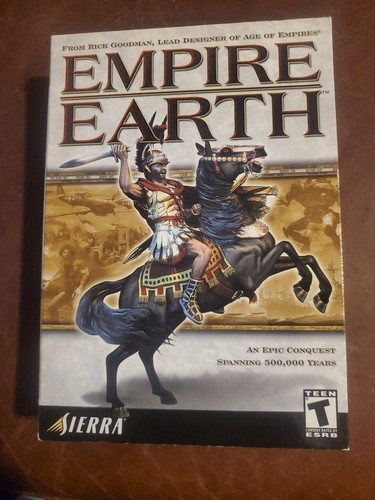 Empire Earth Boxed PC Computer Game Brand New Factory Sealed Rare ...