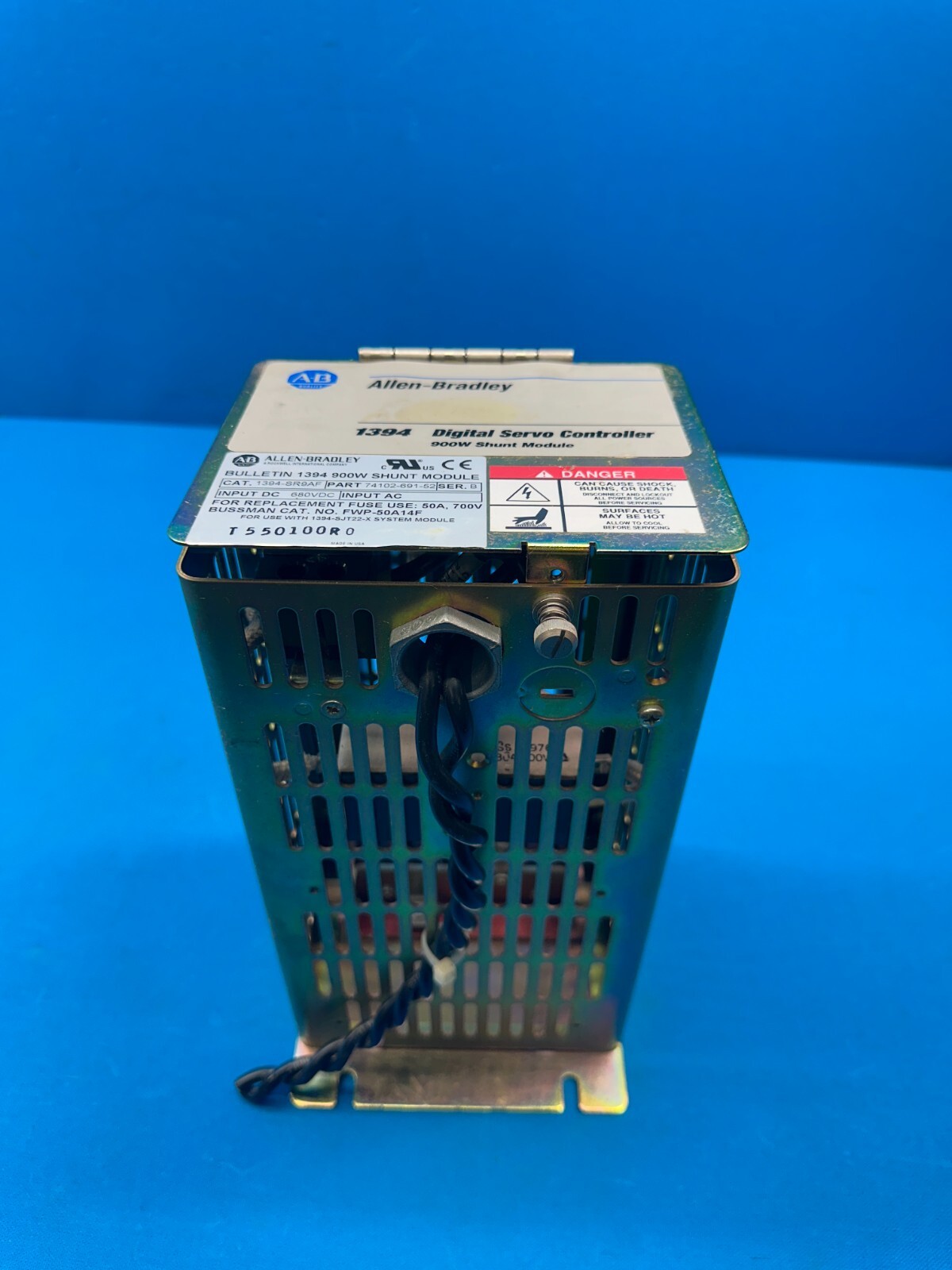 Allen-Bradley Series-B Digital Servo Controller 900W Shunt Module 1394 ...