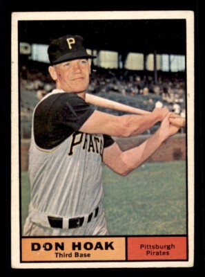 1961 Topps Baseball #230 Don Hoak EX *d4 | eBay
