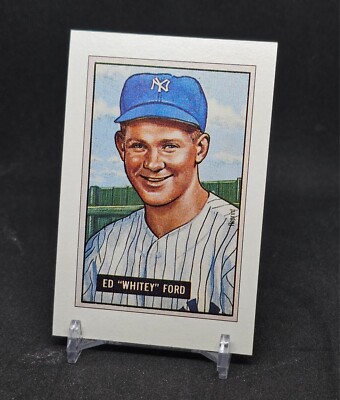 Ed "Whitey" Ford (1951 Insert Baseball Card) 1989 Bowman Sweepstake ...