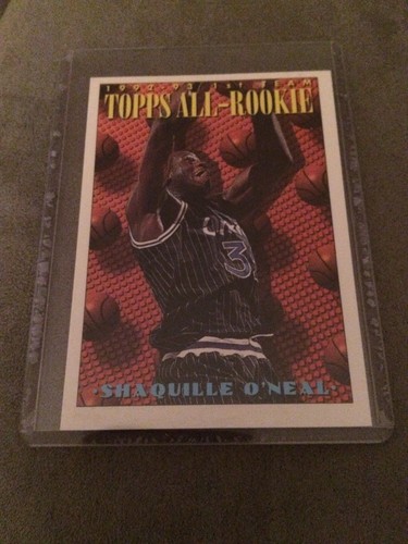 1993-1994 Topps All-Rookie Shaquille O'Neal Basketball Card #152 ...