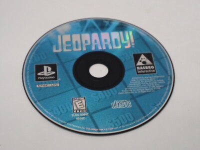 Jeopardy (PS1, 1998) Disc Only 608610991628| eBay