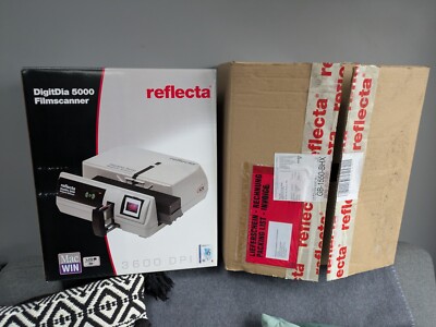 Reflecta DigitDia 5000 Magazine Scanner BOX only And Shipping Box. No ...