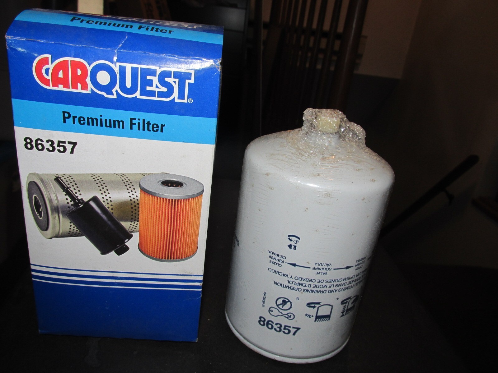 FLEETRITE FS1280 - Cross reference fuel filters