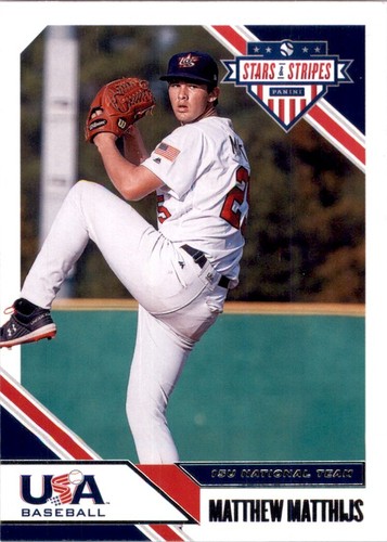2020 USA Stars and Stripes Matthew Matthijs USA #69 | eBay