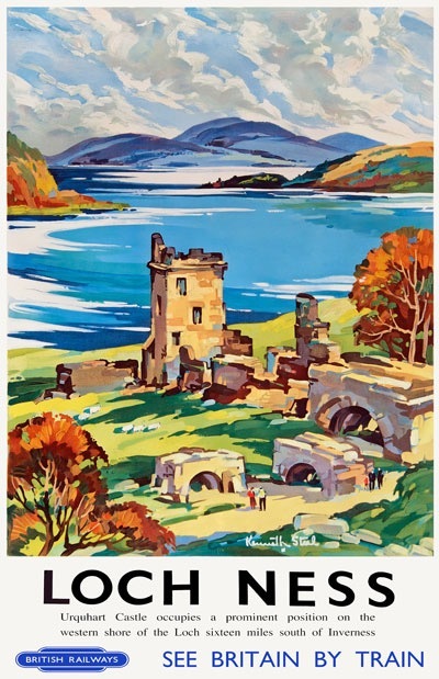 Vintage British Travel Poster Railways LNER GWR LMS Train Retro Posters ...