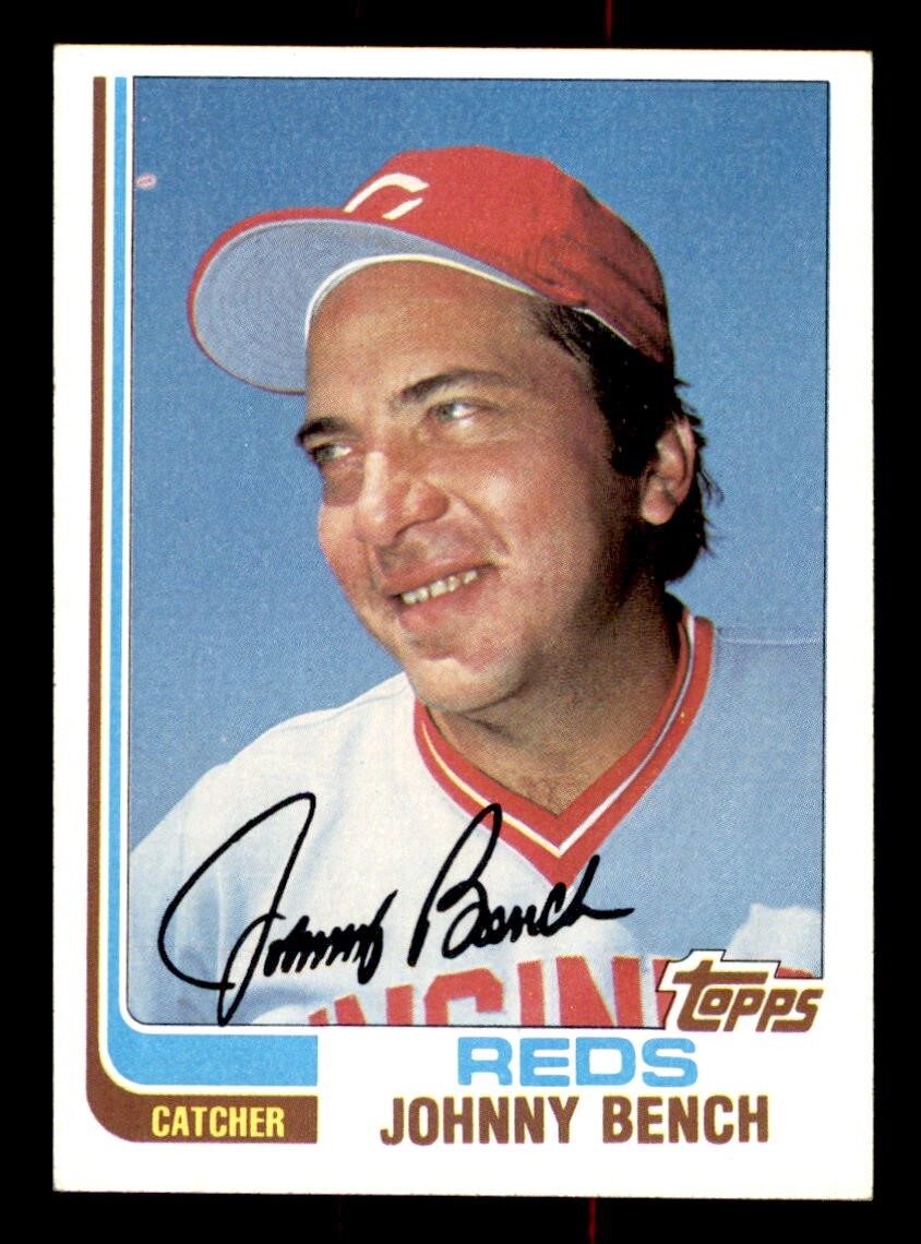 1982 Topps Baseball #400 Johnny Bench NM/MT or Better *d13 | eBay