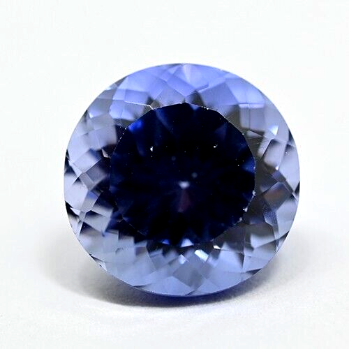 Certified California Natural Benitoite 11.40 Ct Round Cut Loose ...