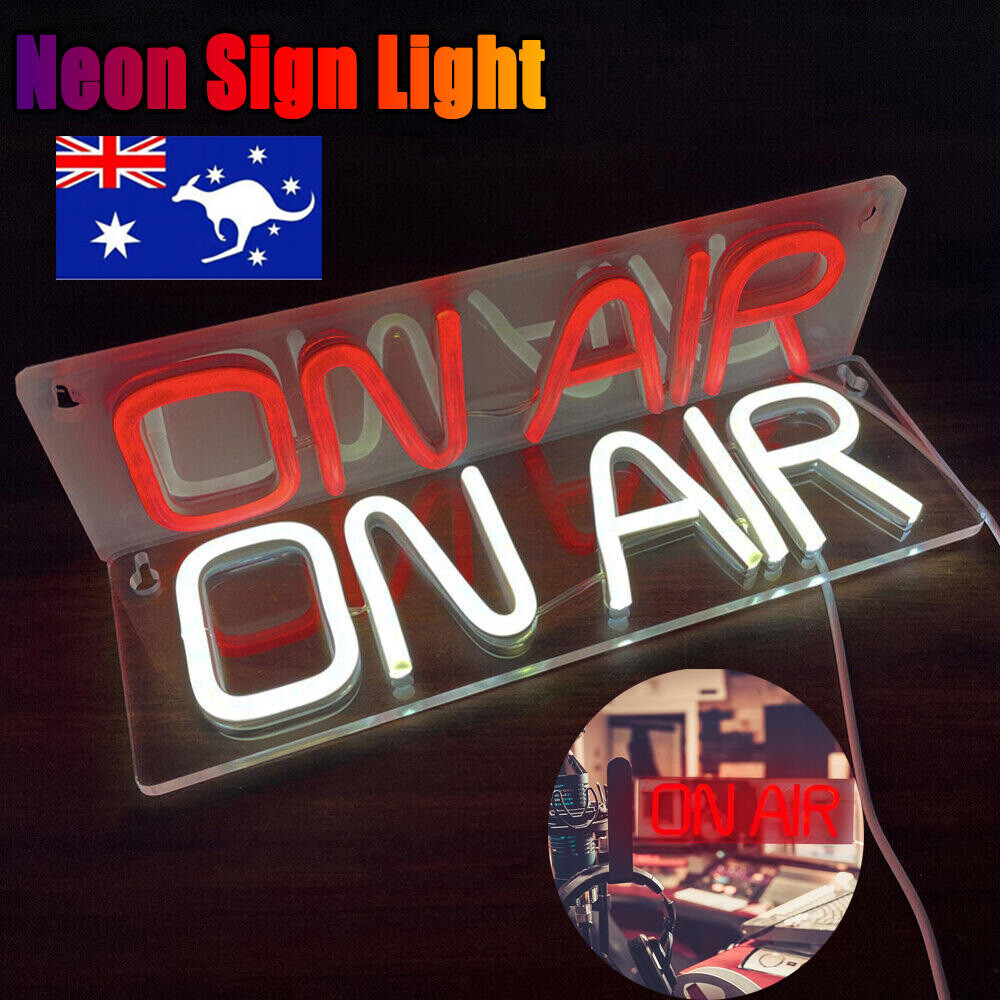 ON AIR LED Neon Sign Light Bar Pub Club Wall Decor Party Decoration ...