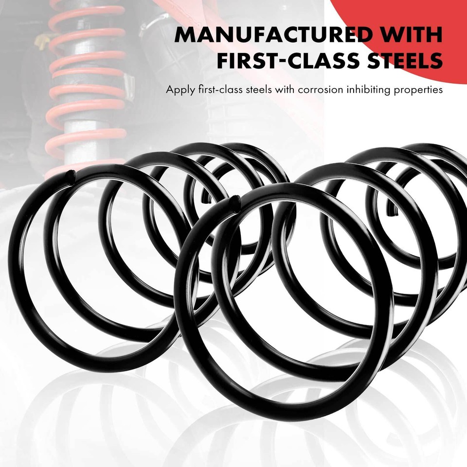 2x Front Left & Right Coil Springs for Mercedes W164 ML350 ML500 ML550 ...