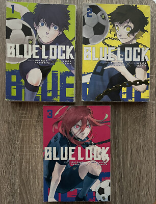 Blue Lock ( Vol. 1-3) English Manga Graphic Novels Lot | eBay