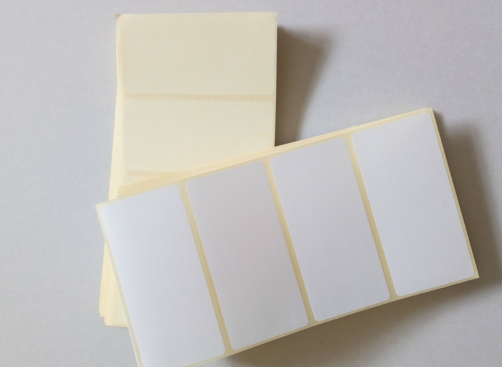 Blank White Self Adhesive Sticky Address Printer Labels 100X50mm Plain ...
