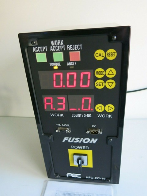 FEC FUSION HFC-EC-16C-BU NUTRUNNER CONTROLLER | FEC HFC-EC-16 NUTRUNNER ...