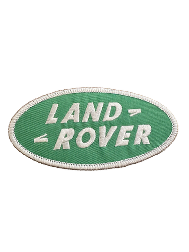 FABULOUS VINTAGE STYLE LAND ROVER EMBROIDERED IRON-ON PATCH... | eBay