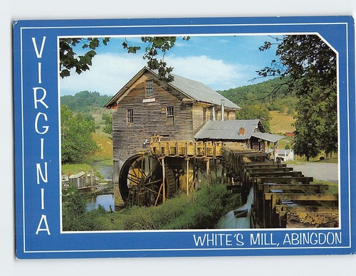 Postcard Whites Mill Abingdon Virginia USA | eBay