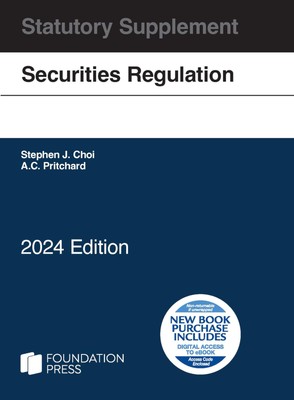 Securities Regulation Statutory Supplement, 2024 Edition (Selecte | eBay
