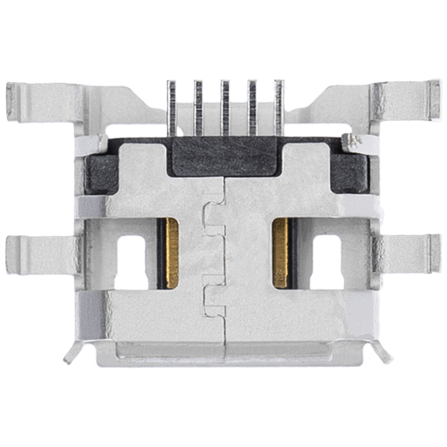 Charging port soldering required - 05 Pin - Micro B - 4 Anchor Points ...
