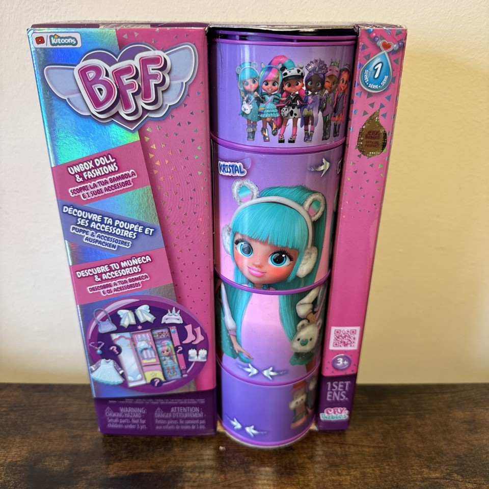 BFF KRISTAL CRY BABIES DRESS UP FASHION DOLL XMAS GIFT 3+ GIRLS | eBay