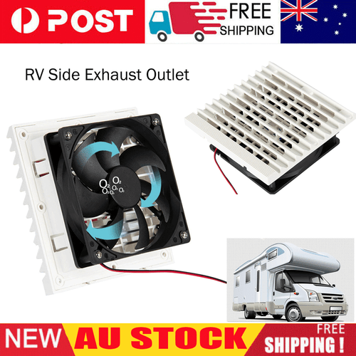12V Trailer Cooling Exhaust Fan Caravan Strong Wind Unidirectional RV ...