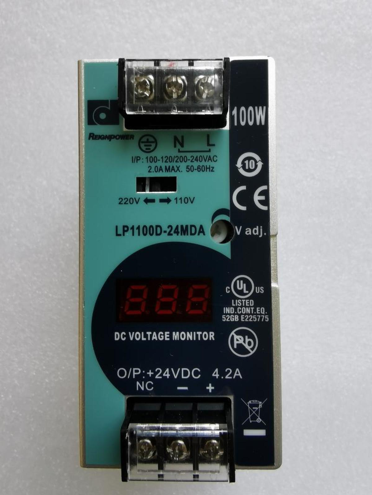 1 PCS REIGNPOWER LP1100D-24MDA Rail Switching Power Supply 100W 24V 4.2A | eBay