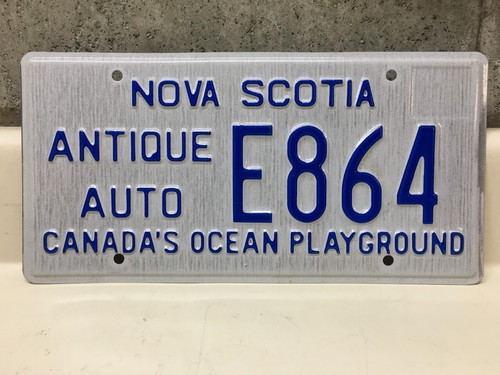 NOVA SCOTIA ANTIQUE AUTO LICENSE PLATE | eBay