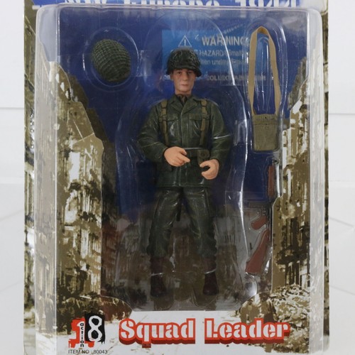 Squad Leader Us Army Infantry WWI Europe 1944 Action 18 1:18 Dragon ...